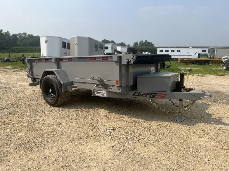 2026 Liberty Trailers LD5K 5 x 10 Single Axle Dump Trailer in Ettrick ...