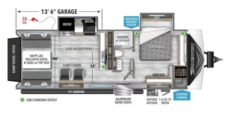2023 Grand Design RV 25G Momentum G-Class Toy Hauler in Springfield, MO ...