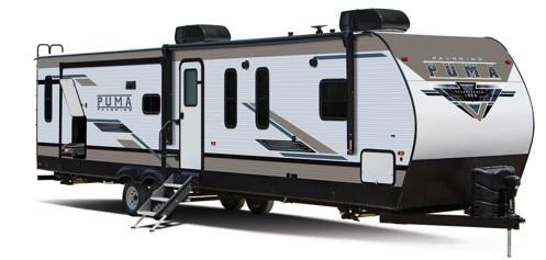 2023 Palomino 32DBTS Puma Travel Trailer in Springfield, MO | Trailer ...