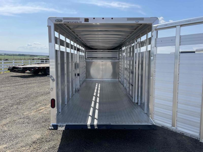 2023 Featherlite 8117 20' Stock GN in Walla Walla, WA | Trailer Trader