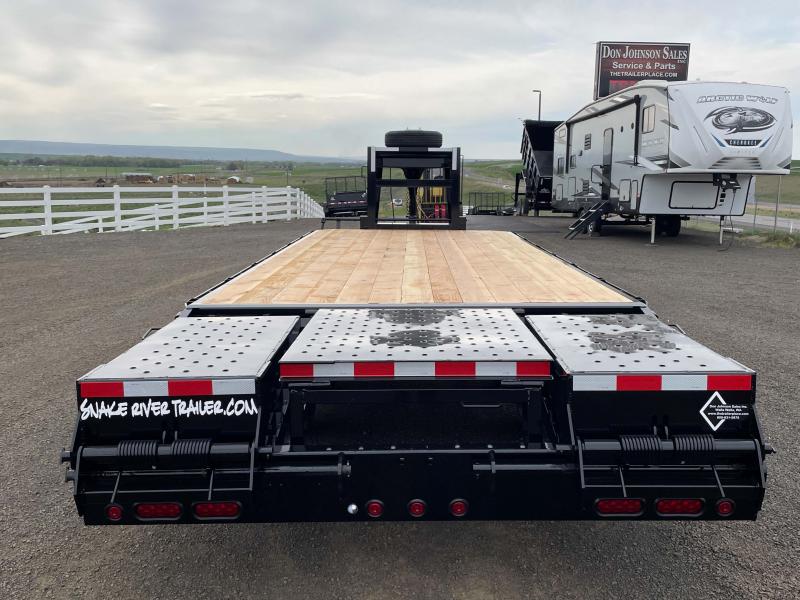 2024 Snake River GNFB25'-23K Dovetail Flatbed Trailer in Walla Walla ...