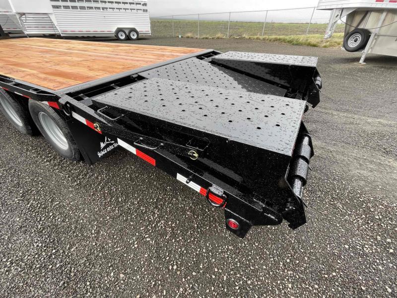 2024 Snake River GNFB25-23K Dovetail Flatbed Trailer in Walla Walla, WA ...