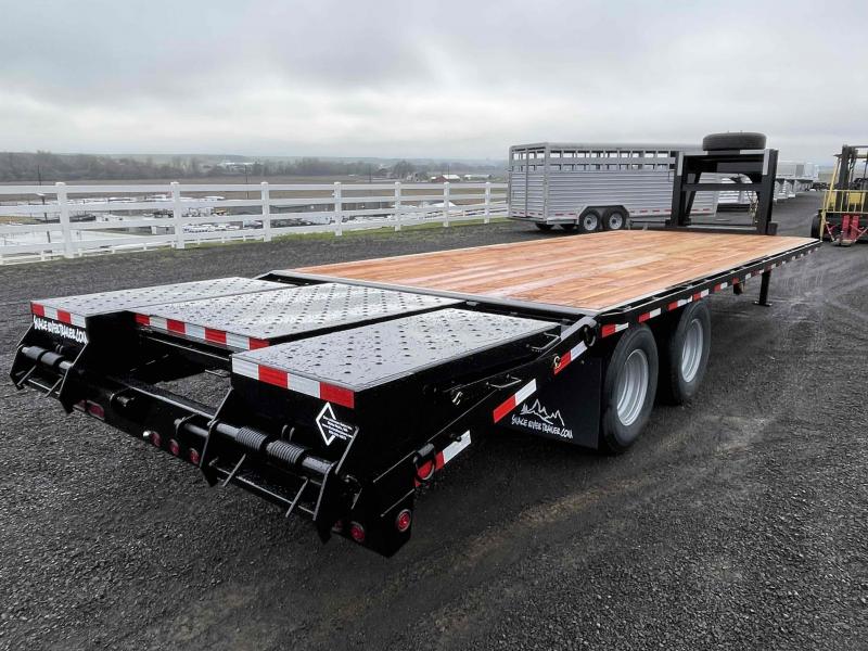 2024 Snake River GNFB25-23K Dovetail Flatbed Trailer in Walla Walla, WA ...