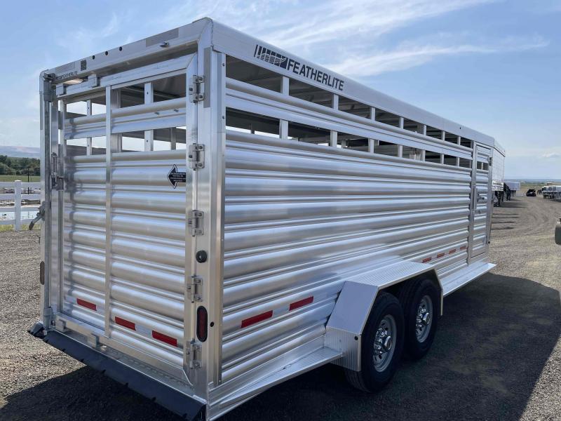 2023 Featherlite 8117 20' Stock GN in Walla Walla, WA | Trailer Trader