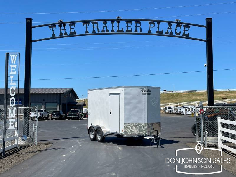 C&B Trailers Big 10 Cargo 7X12TA Cargo / Enclosed Trailer in Walla ...