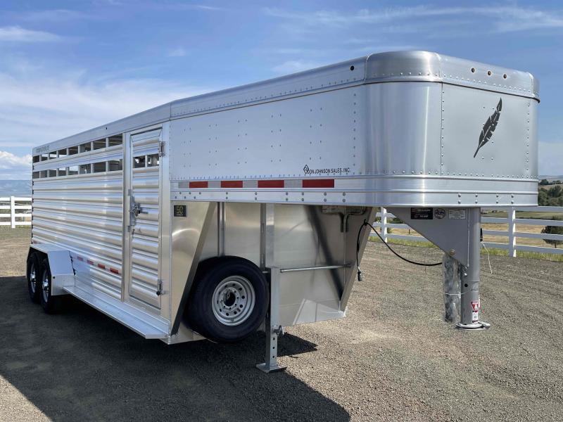 2023 Featherlite 8117 20' Stock GN in Walla Walla, WA | Trailer Trader