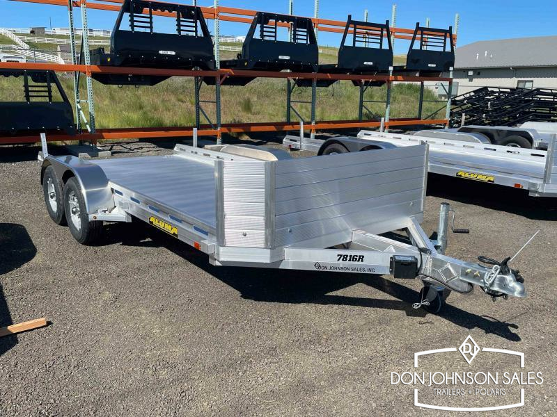 2025 Aluma 7816TA-EL-R-RTD w/Rock Guard Car Hauler in Walla Walla, WA ...