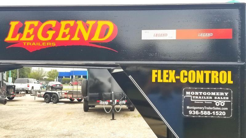 2023 Legend Flatbed Gooseneck Trailers 32' (27'+5') Flatbed Trailer in ...