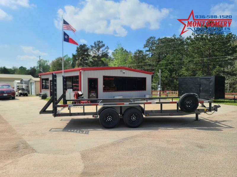 2022 J&C Trailers 7X20 Equipment Trailer in Conroe, TX | Trailer Trader