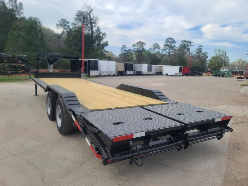 TEXAS PRIDE 22 + 4 Gooseneck Lowboy Equipment Trailer - Conroe Location ...