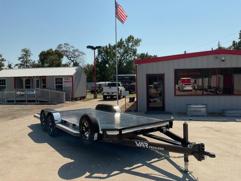 VAR 22 FOOT CAR HAULER WITH A STEEL FLOOR AND A 10,000lb GVWR - Conroe ...
