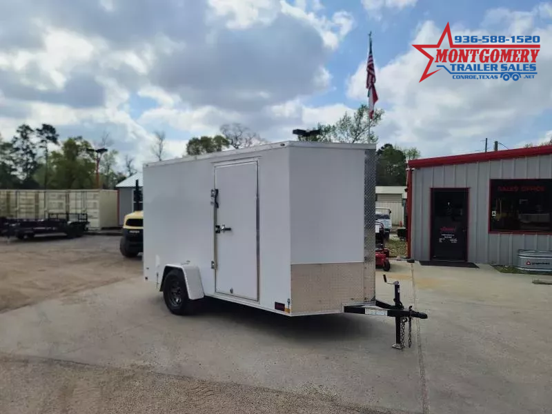 ONE SALE NOW Stallion Manufacturing 6 X 12 SINGLE AXLE ENCLOSED CARGO ...