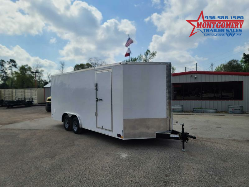 Stallion Manufacturing 8.5 X 20 ENCLOSED CARGO TRAILER WITH A RAMP DOOR ...