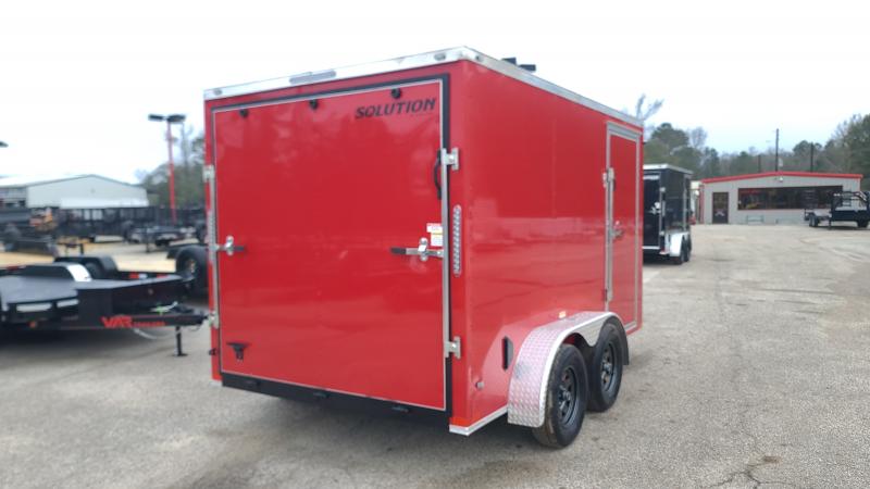 Stallion Manufacturing LLC 7X12 Enclosed Cargo Trailer in Conroe, TX ...