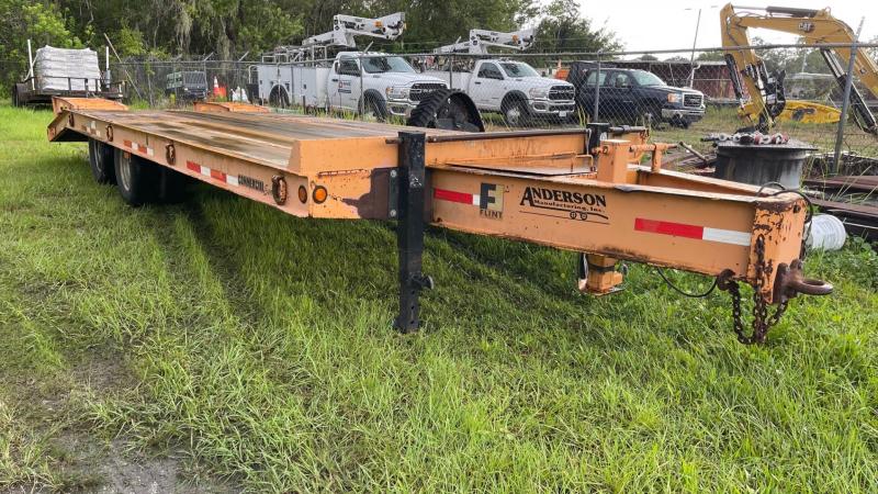 2009 ANDERSON TA82510TC 10 TON T/A EQUIPMENT TRAILER 25' X 8'6" in ...