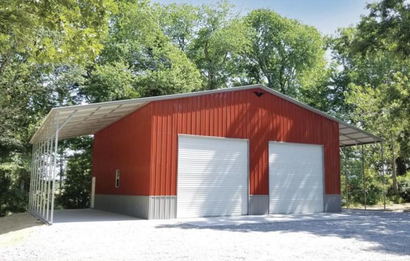 Metal Building With Lean To Roof 30x50 Metal Building With Lean To