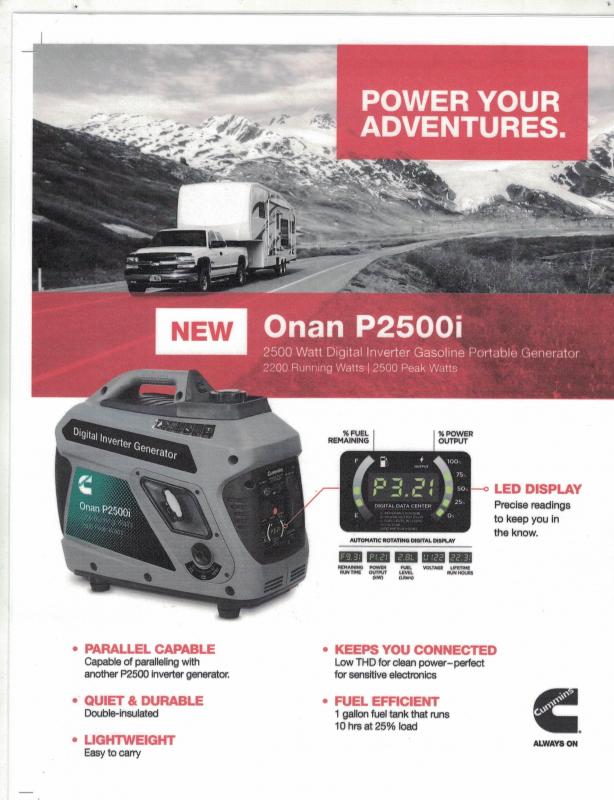 2022 Cummins Onan P2500i Generator Near Me 2022-cummins-onan-p2500i-generator-near-me
