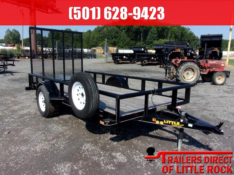 2017 Doolittle Trailers UTILITY 66X12 5'FT GATE SPARE TIRE CARRIER 3K ...