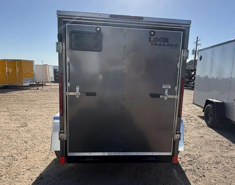 2026 LOOK Trailers 5X8 STDLX CHARCOAL ENCLOSED CARGO TRAILER MODEL K ...