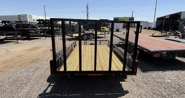 2025 Echo Trailer 8X12 TANDEM AXLE UTILITY WITH GATE EA12-15T-76 in ...