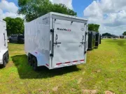 2026 Rawmaxx Trailers | 7x16| CTX Steel Enclosed | 2-5.2k axles | White ...