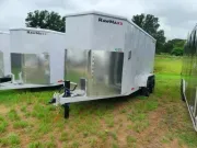 2026 Rawmaxx Trailers | 7x16 | CTX Steel Enclosed | 2-7k axles | White ...