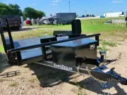 2027 East Texas Trailers | 77x14 | Welding | 2-35k axles | Black | in ...