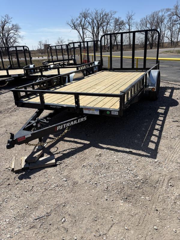 2025 PJ Trailers 83 in. 52k Single Axle Channel Utility (U8) Utility ...