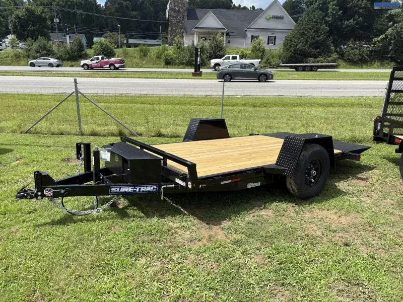 2025 Sure-Trac 78 IN x 12 Single Axle Tilt Bed Equipment Trailer 7.8K ...
