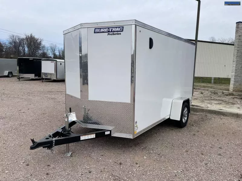 2025 Sure-Trac 6 x 12 Pro Series Enclosed Wedge Cargo Trailer 3K in ...
