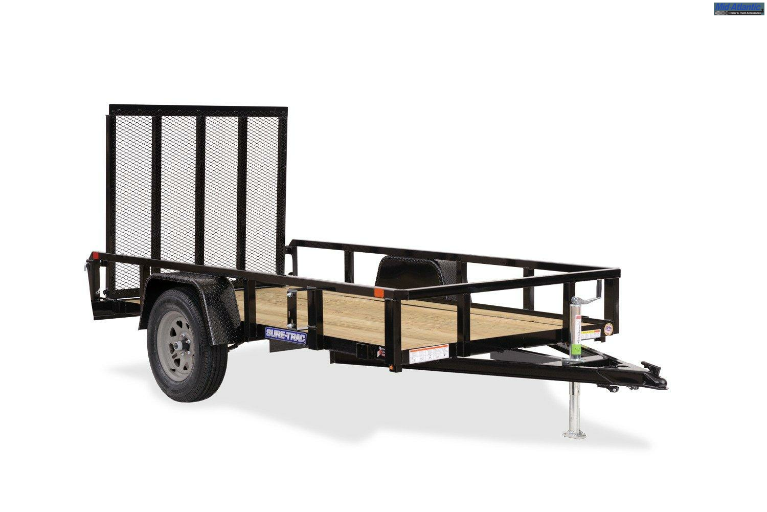 2024 Sure-Trac 6 x 12 Tube Top Utility Trailer 3K Idler in ...
