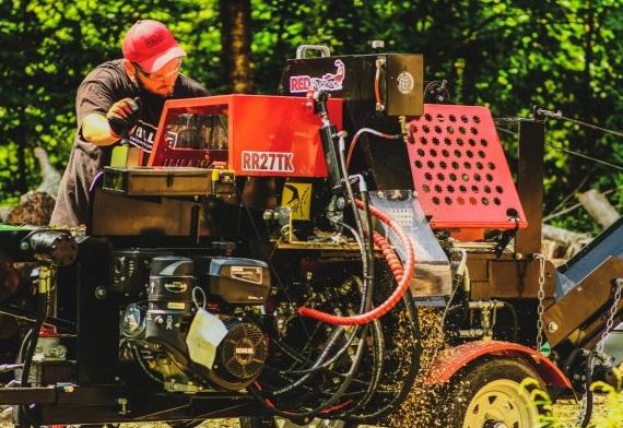 red runner firewood processor
