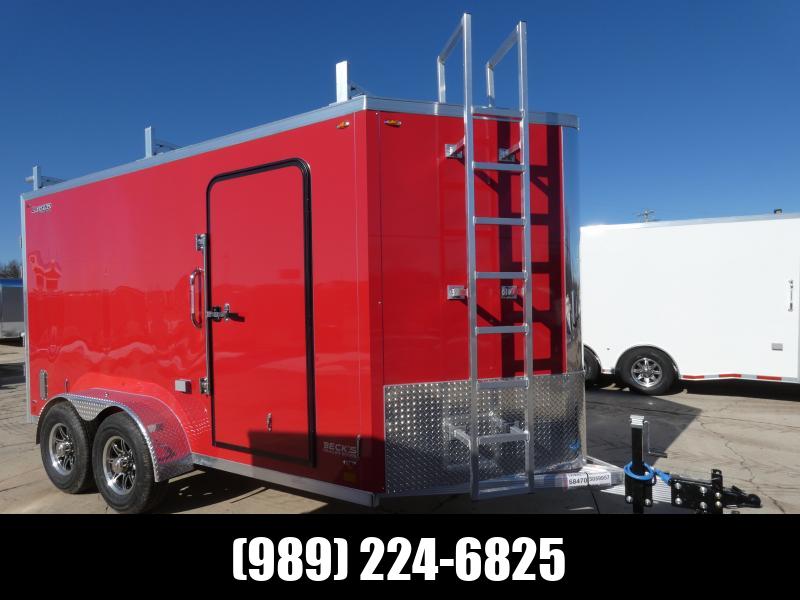 New Legend FTV 7' x 17' Aluminum Enclosed Cargo Trailer - Best Built Cargo Trailer - Flexible ...