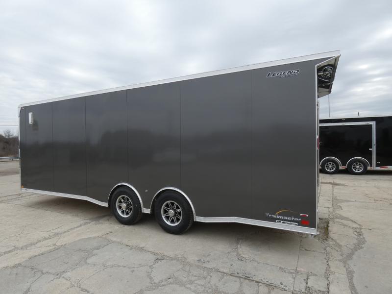 New Legend Trailmaster Race Series 8.5' X 24' All Aluminum Enclosed Car ...