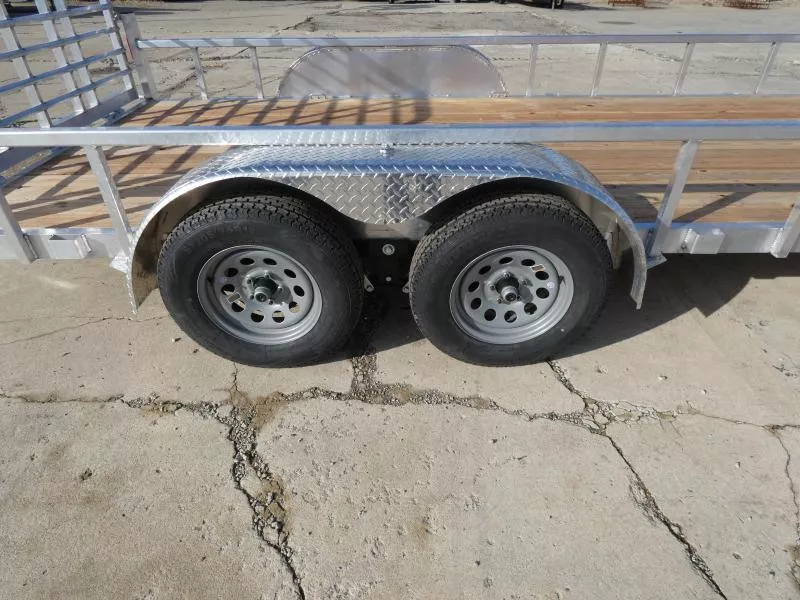 New Legend 7' x 16' Open Aluminum Utility Trailer For Sale - Best Built ...