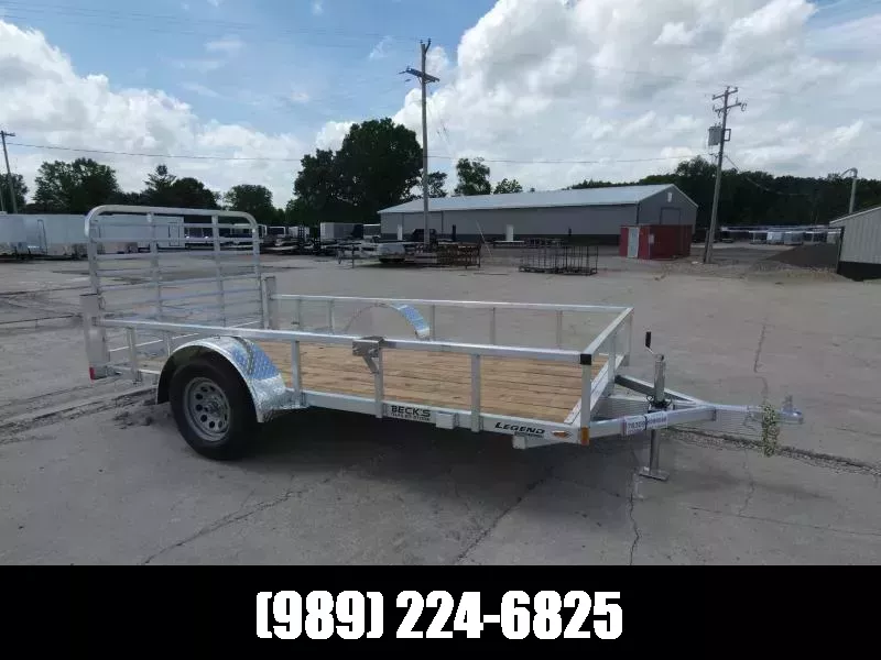 New Legend Open Deluxe 6' x 12' Aluminum Open Utility For Sale - Best ...