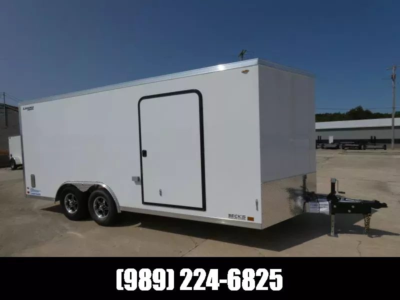 New Legend Thunder 8.5' x 20' Aluminum Enclosed Car Hauler Trailer for ...