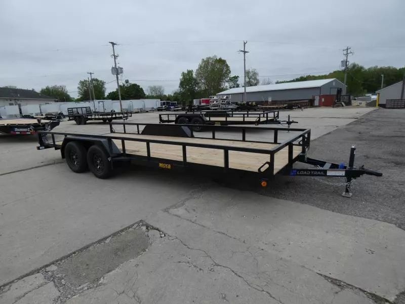 New Load Trail 7' X 20' Steel Utility Trailer For Sale - Flexible ...