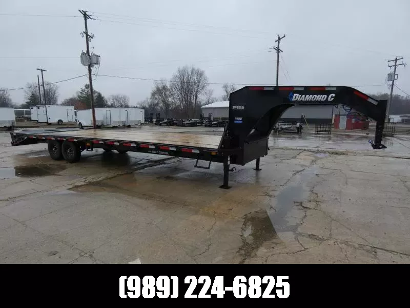 New Diamond C Trailers 102" x 30' Gooseneck Equipment Trailer For Sale ...