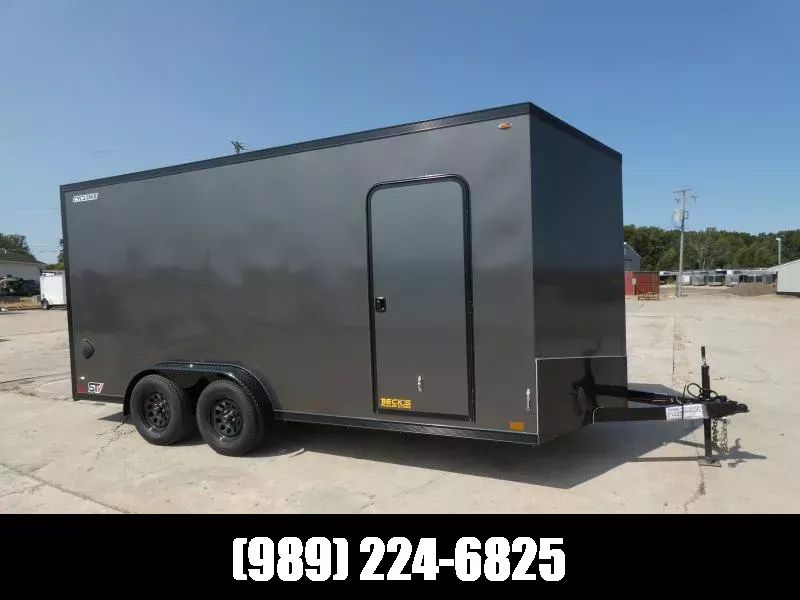 New Delco Trailers 7' X 18' Enclosed Cargo Trailer - EXTREME DUTY ...