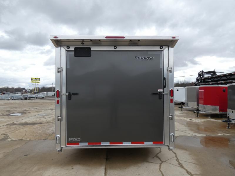New Legend Trailmaster Race Series 8.5' X 24' All Aluminum Enclosed Car ...