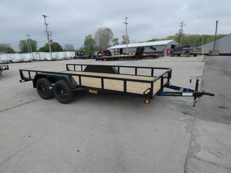 New Load Trail 7' X 16' Steel Utility Trailer For Sale - Flexible ...