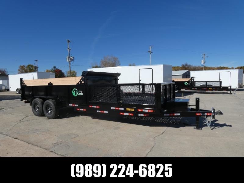 New BCL 7' x 22.5' Dump + Landscape Combo Trailer For Sale - Flexible ...