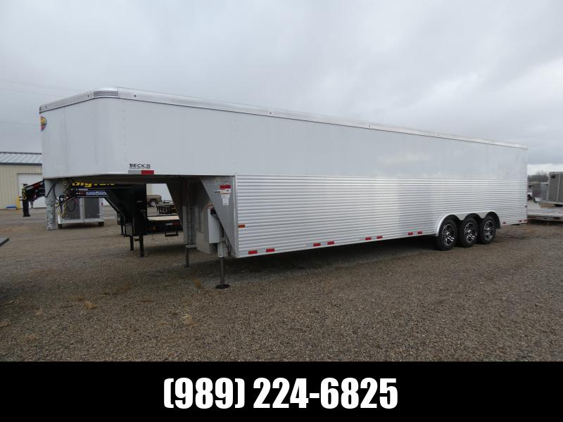 New Sundowner Trailers 8.5' x 30' Aluminum Gooseneck Enclosed Cargo ...