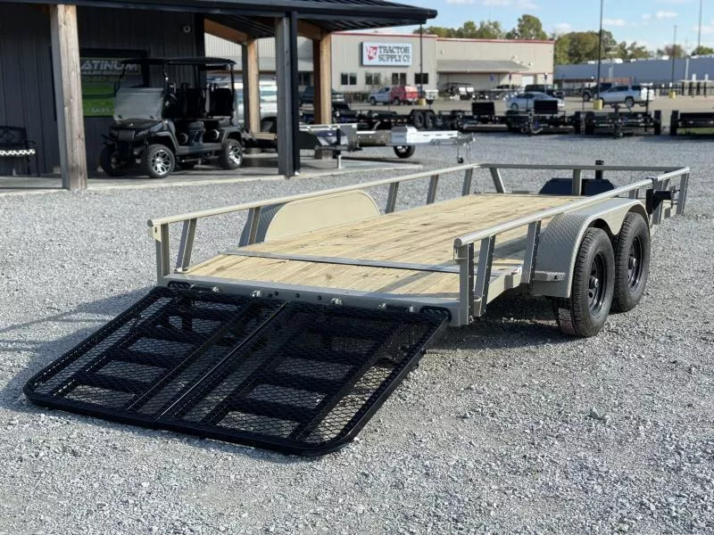 2026 RawMaxx UTX 83X16 W/TOOLBOX AND 4' HD FOLDING SPLIT GATE 10K GVWR ...