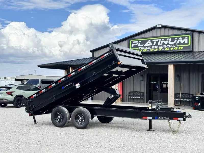 2025 Load Trail 96X14 DECK OVER FOLD DOWN SIDE 14K GVWR Dump Trailer in ...