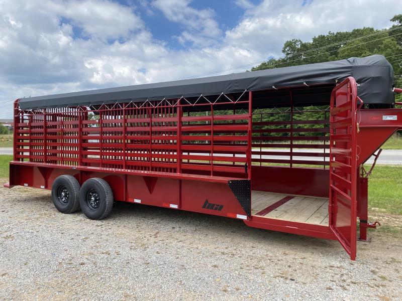 2024 Good Guys 24' BAR TOP GOOSENECK Stock / Stock Combo Trailer in Hot ...
