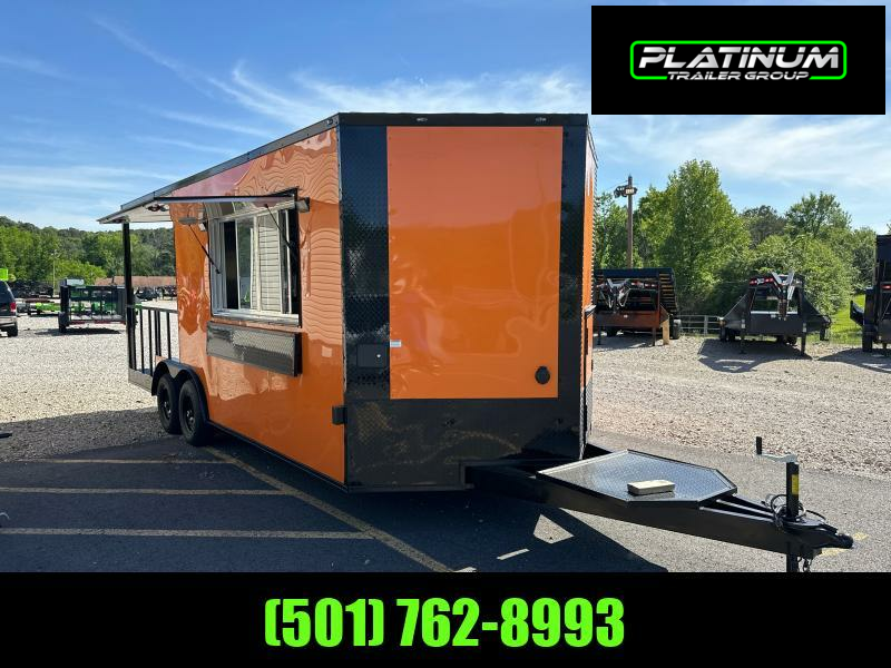 2023 Empire Cargo 8.5X20 CONCESSION TRAILER WITH PORCH Cargo / Enclosed ...