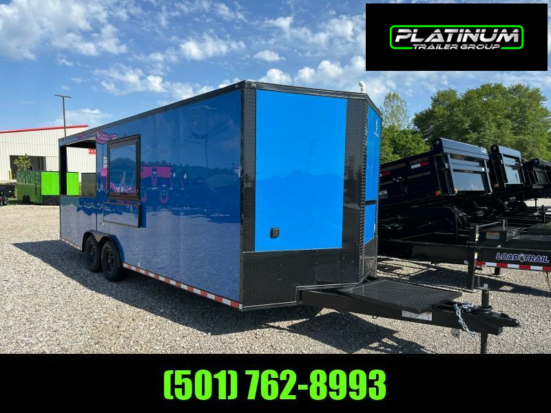 2023 NationCraft Trailers 8.5X22' W/8' PORCH Vending / Concession ...