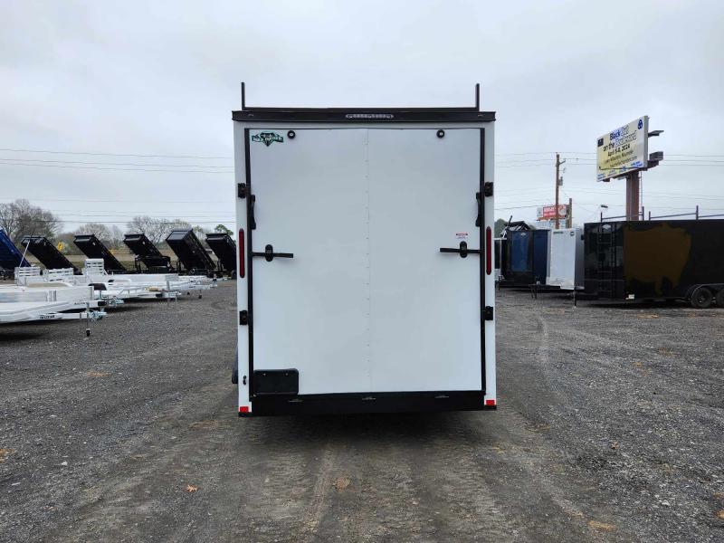 2024 Diamond Cargo 7X16 Tandem Axle Cargo / Enclosed Trailer 7K GVWR in ...